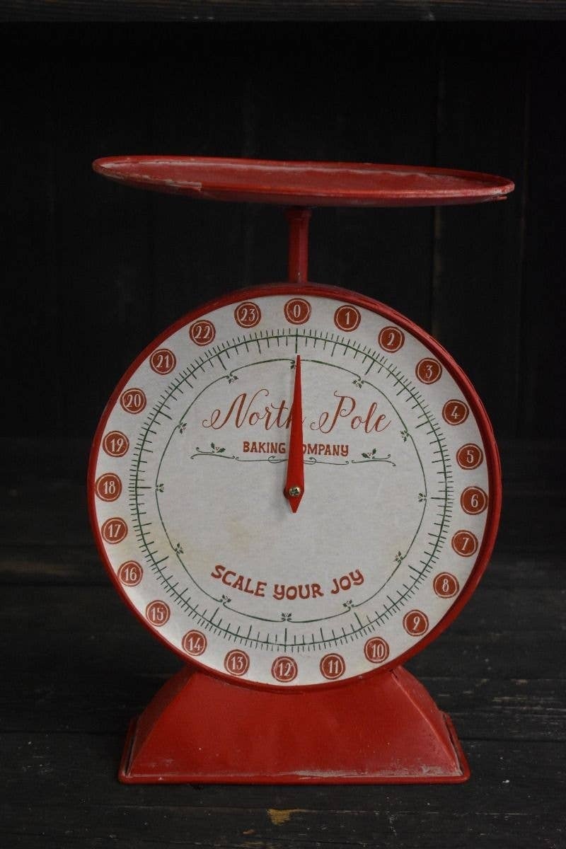 North Pole Scale 9x12in | My Cozy Little Corner, LLC.